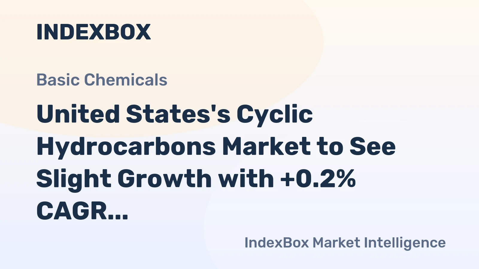 United States's Cyclic Hydrocarbons Market to See Slight Growth with +0.2% CAGR Over the Next Decade