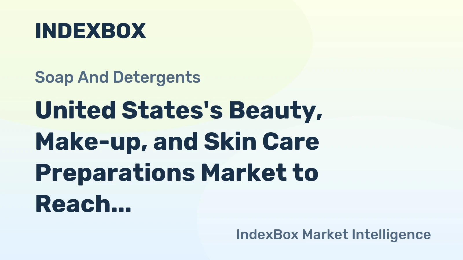 United States's Beauty, Make-up, and Skin Care Preparations Market to Reach 670K Tons in Volume and $21.4B in Value by 2035