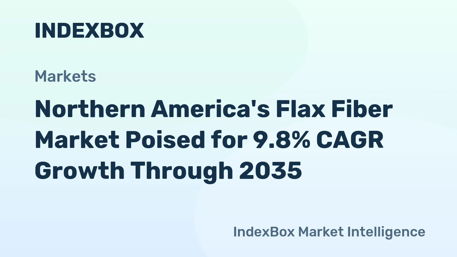 Northern America's Flax Fiber Market Poised for 9.8% CAGR Growth Through 2035