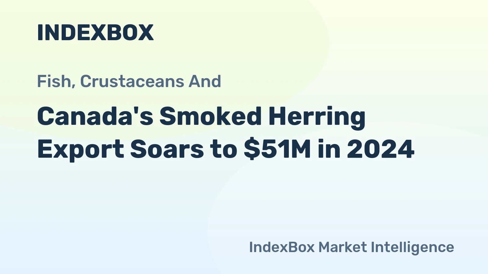 Canada's Smoked Herring Export Soars to $51M in 2024
