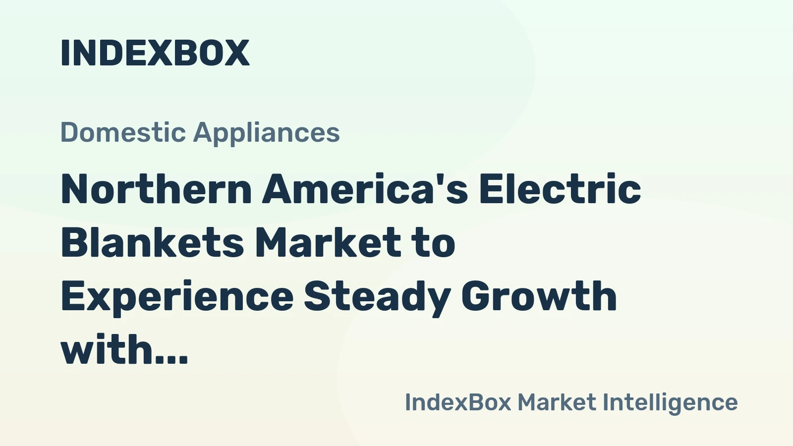Northern America's Electric Blankets Market to Experience Steady Growth with CAGR of +1.0% by 2035