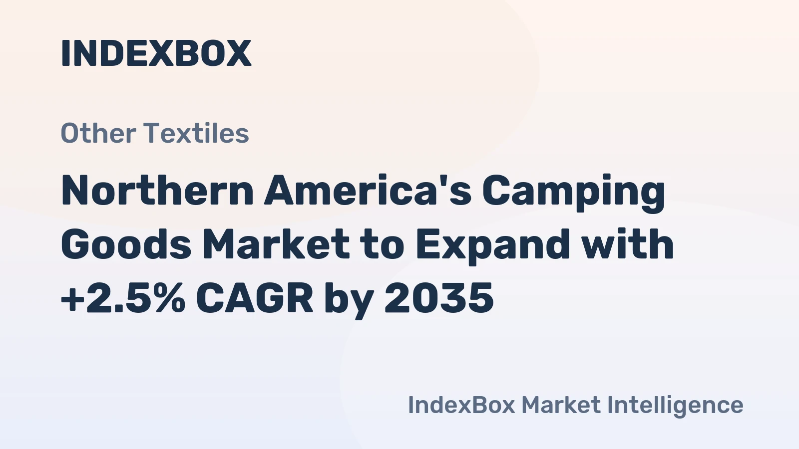 Northern America's Camping Goods Market to Expand with +2.5% CAGR by 2035