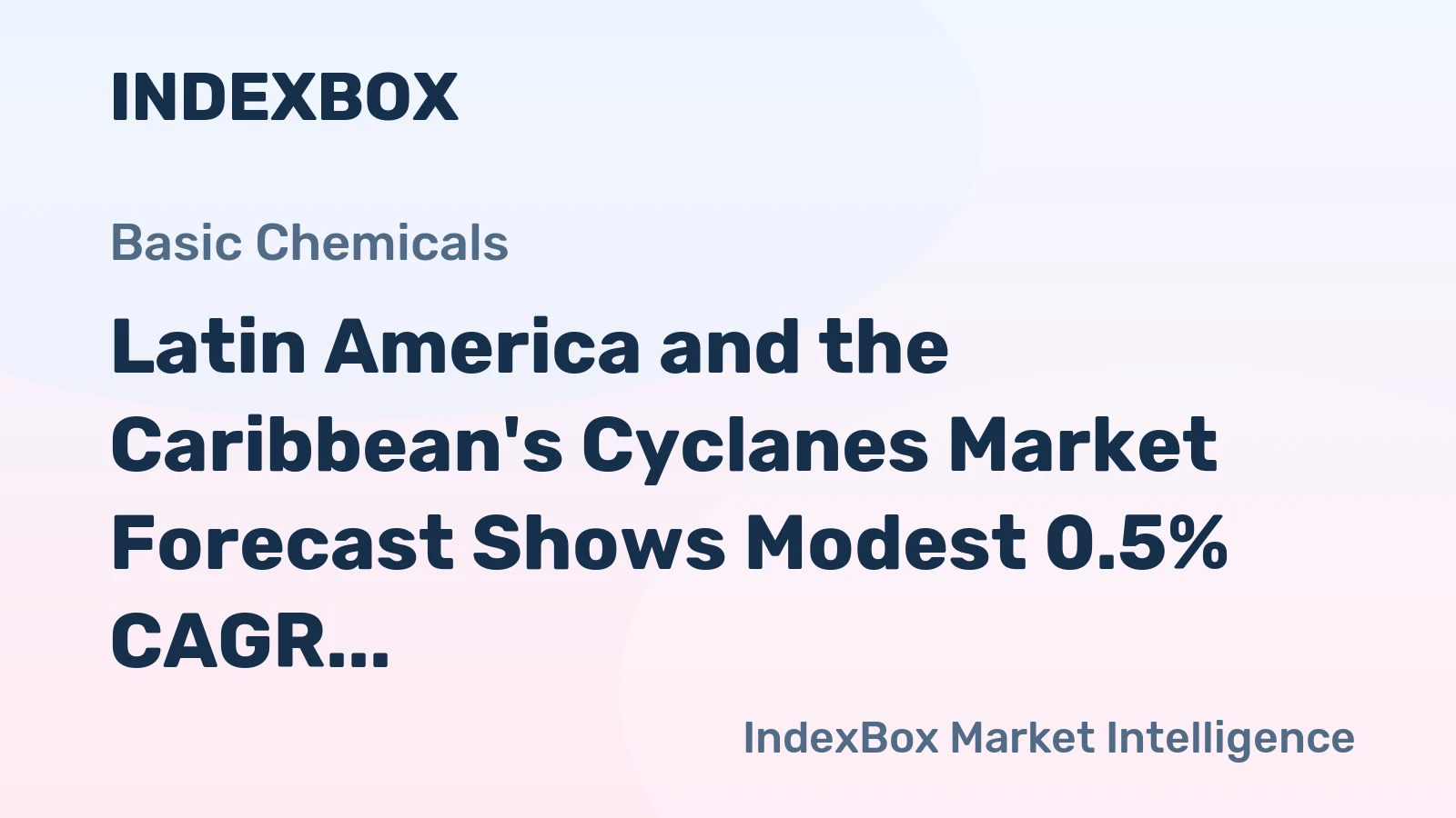 Latin America and the Caribbean's Cyclanes Market Forecast Shows Modest 0.5% CAGR Growth Through 2035