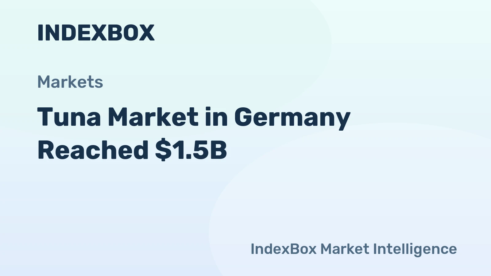 Tuna Market in Germany Reached $1.5B