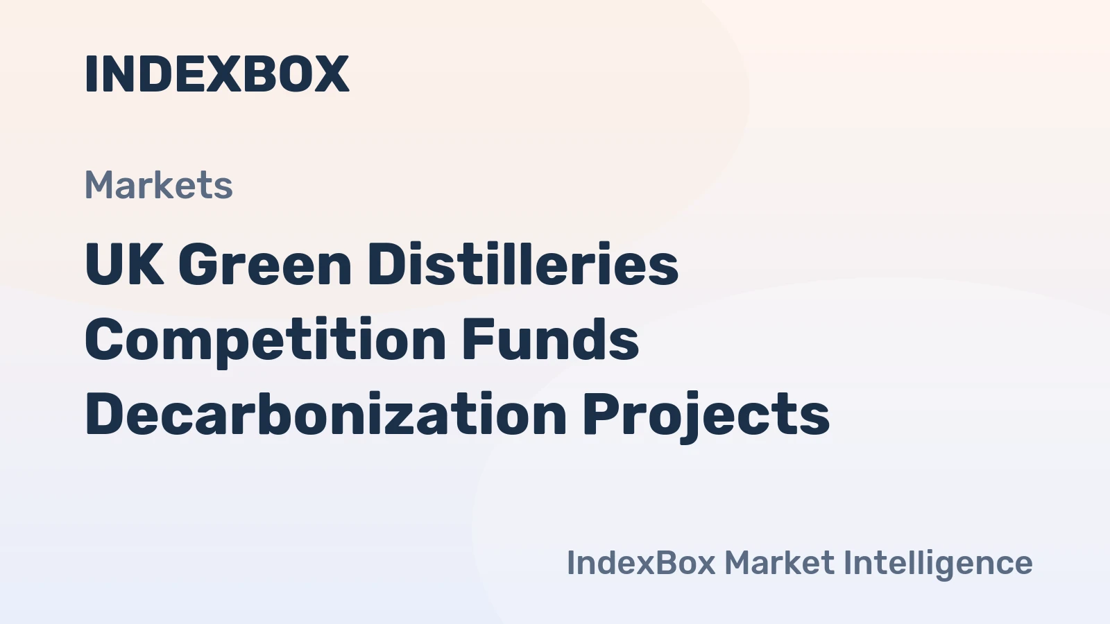 UK Green Distilleries Competition Funds Decarbonization Projects