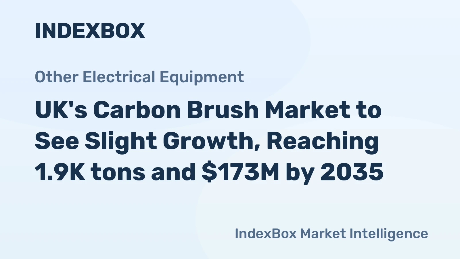 UK's Carbon Brush Market to See Slight Growth, Reaching 1.9K tons and $173M by 2035