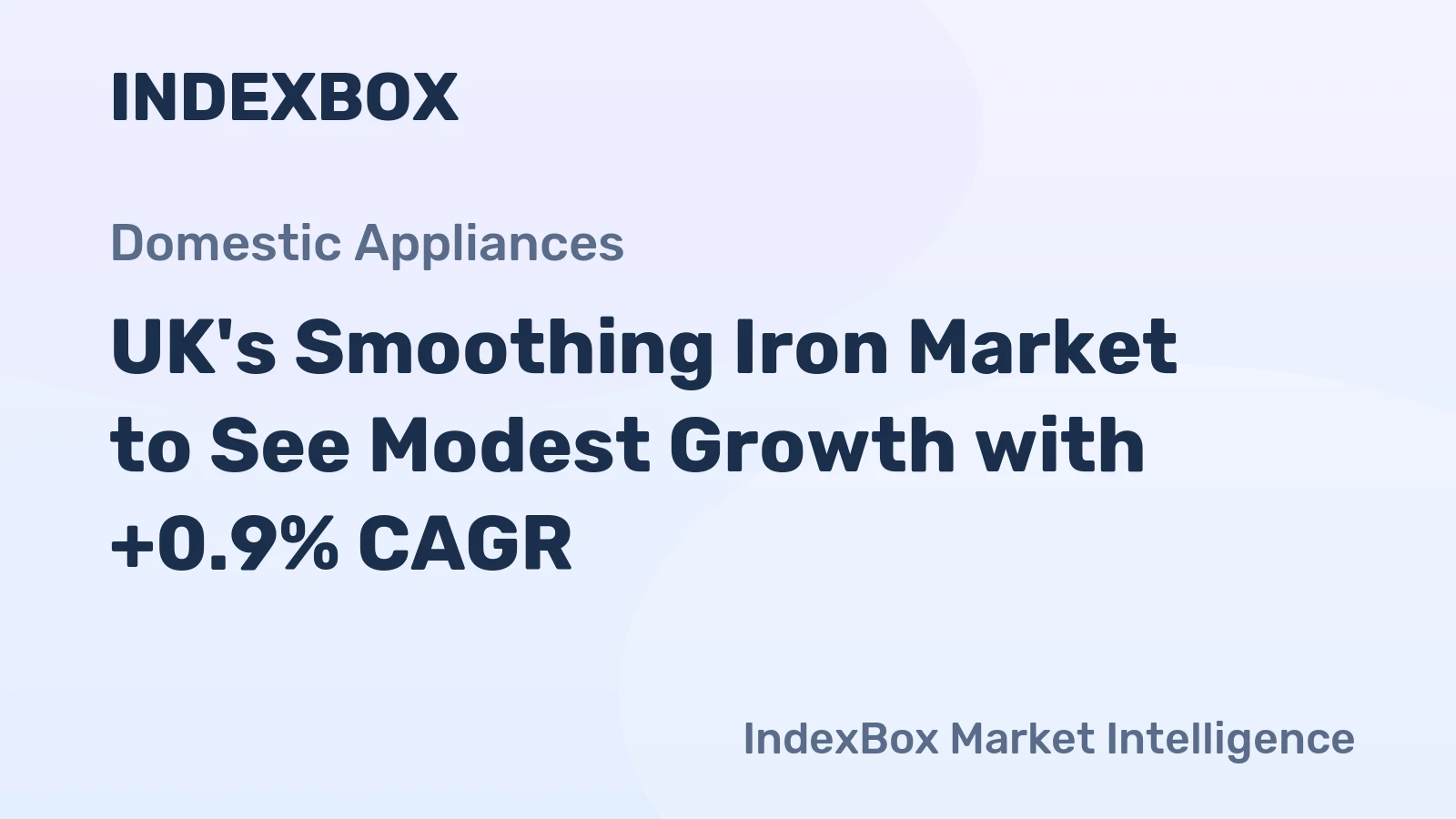 UK's Smoothing Iron Market to See Modest Growth with +0.9% CAGR