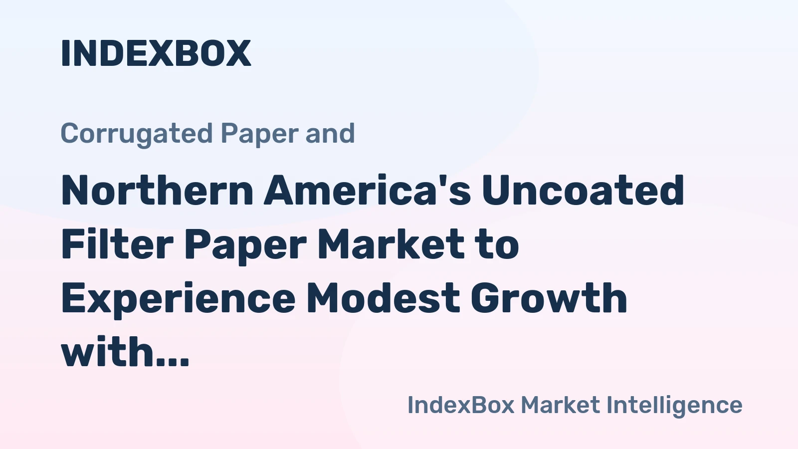 Northern America's Uncoated Filter Paper Market to Experience Modest Growth with +0.2% CAGR