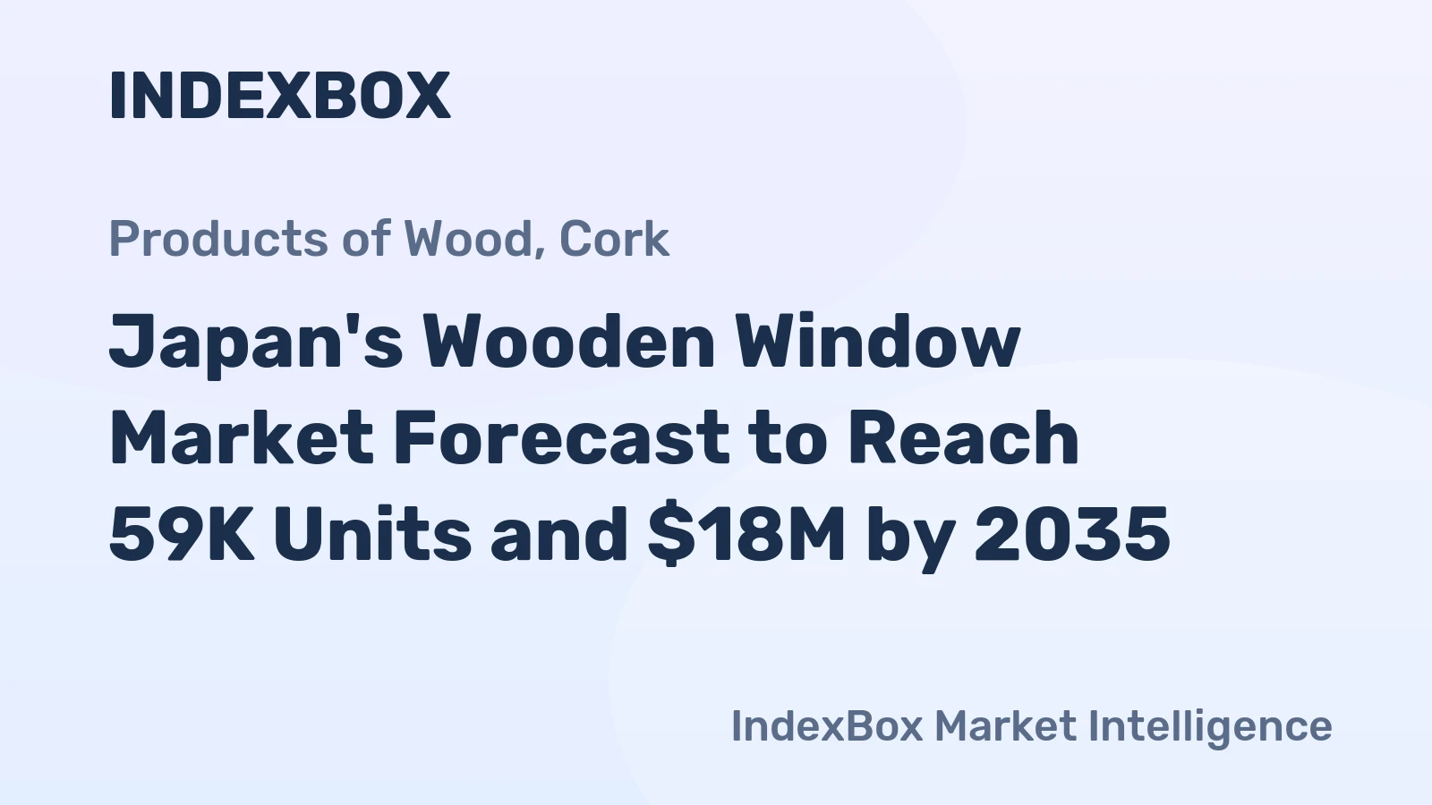 Japan's Wooden Window Market Forecast to Reach 59K Units and $18M by 2035