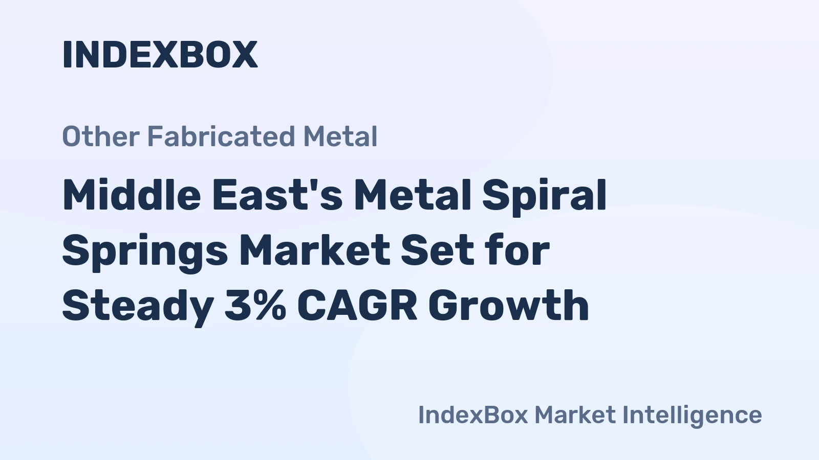Middle East's Metal Spiral Springs Market Set for Steady 3% CAGR Growth