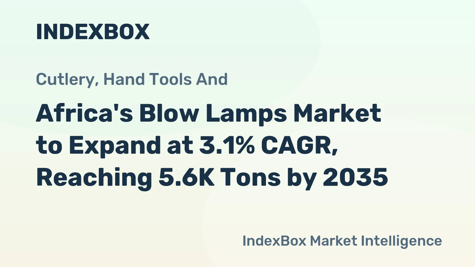 Africa's Blow Lamps Market to Expand at 3.1% CAGR, Reaching 5.6K Tons by 2035