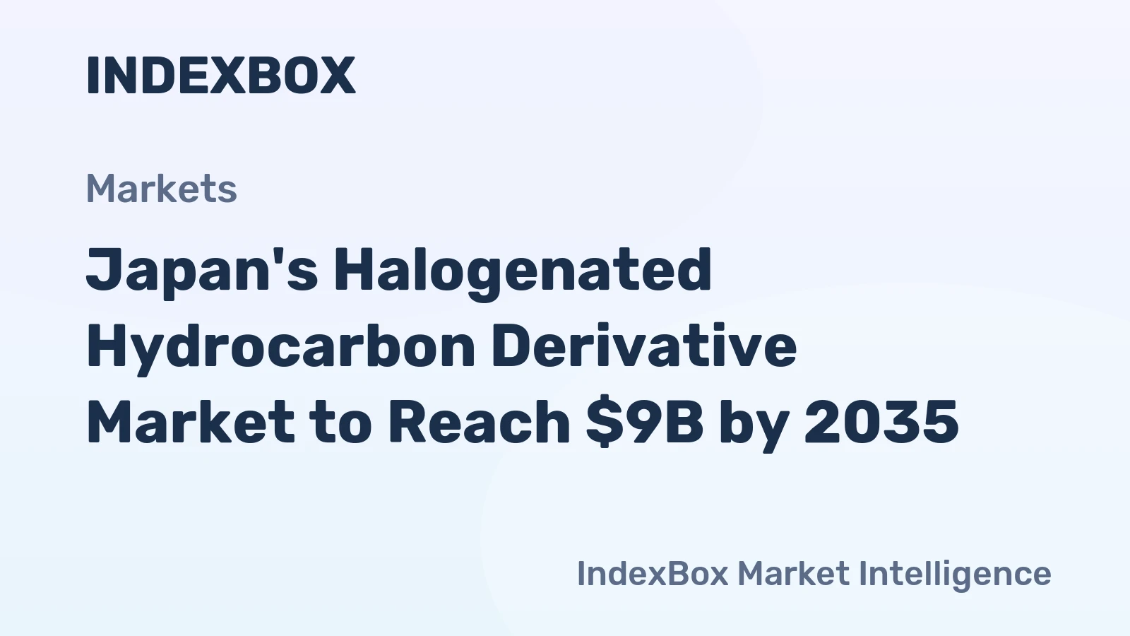 Japan's Halogenated Hydrocarbon Derivative Market to Reach $9B by 2035