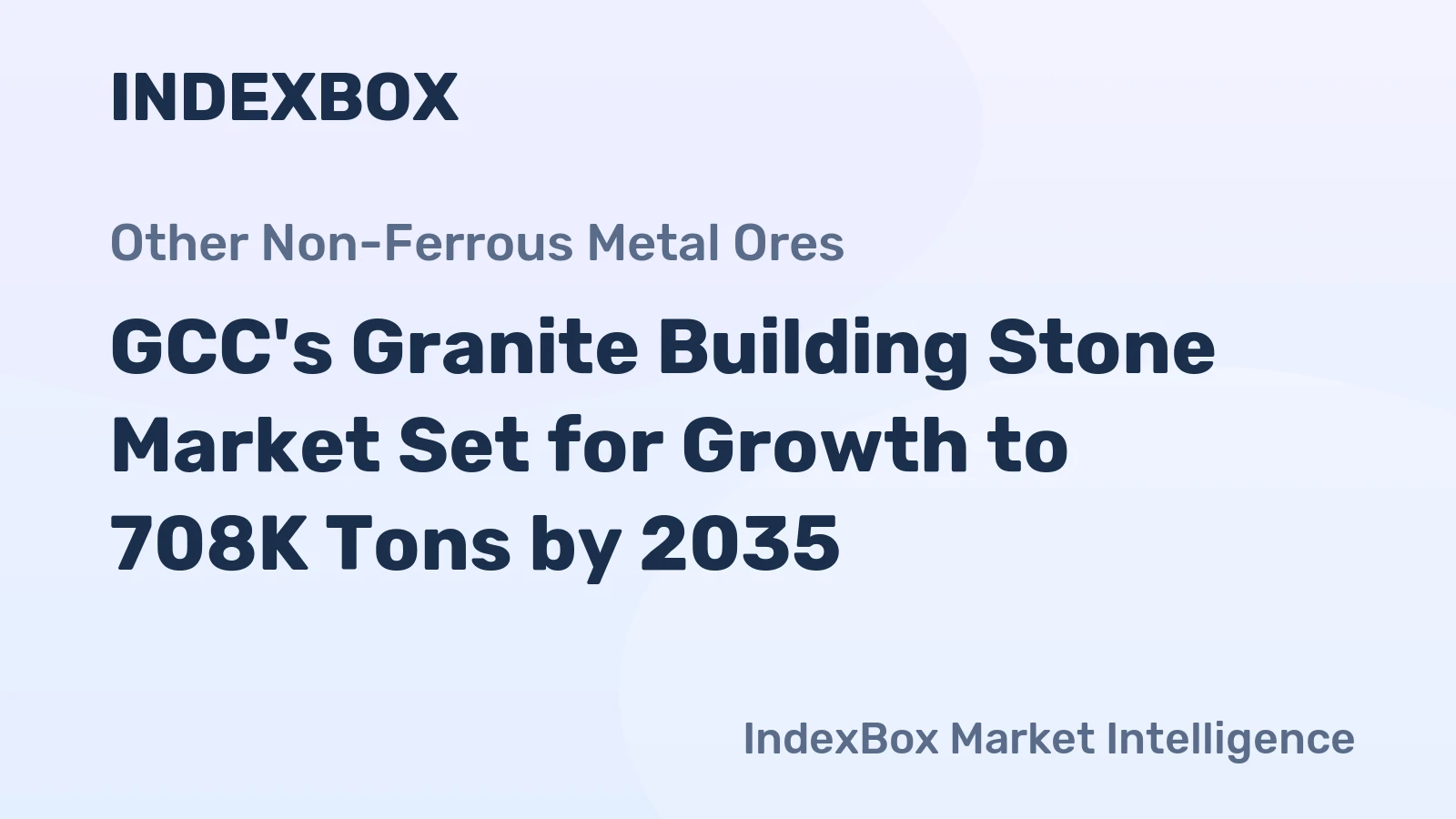 GCC's Granite Building Stone Market Set for Growth to 708K Tons by 2035