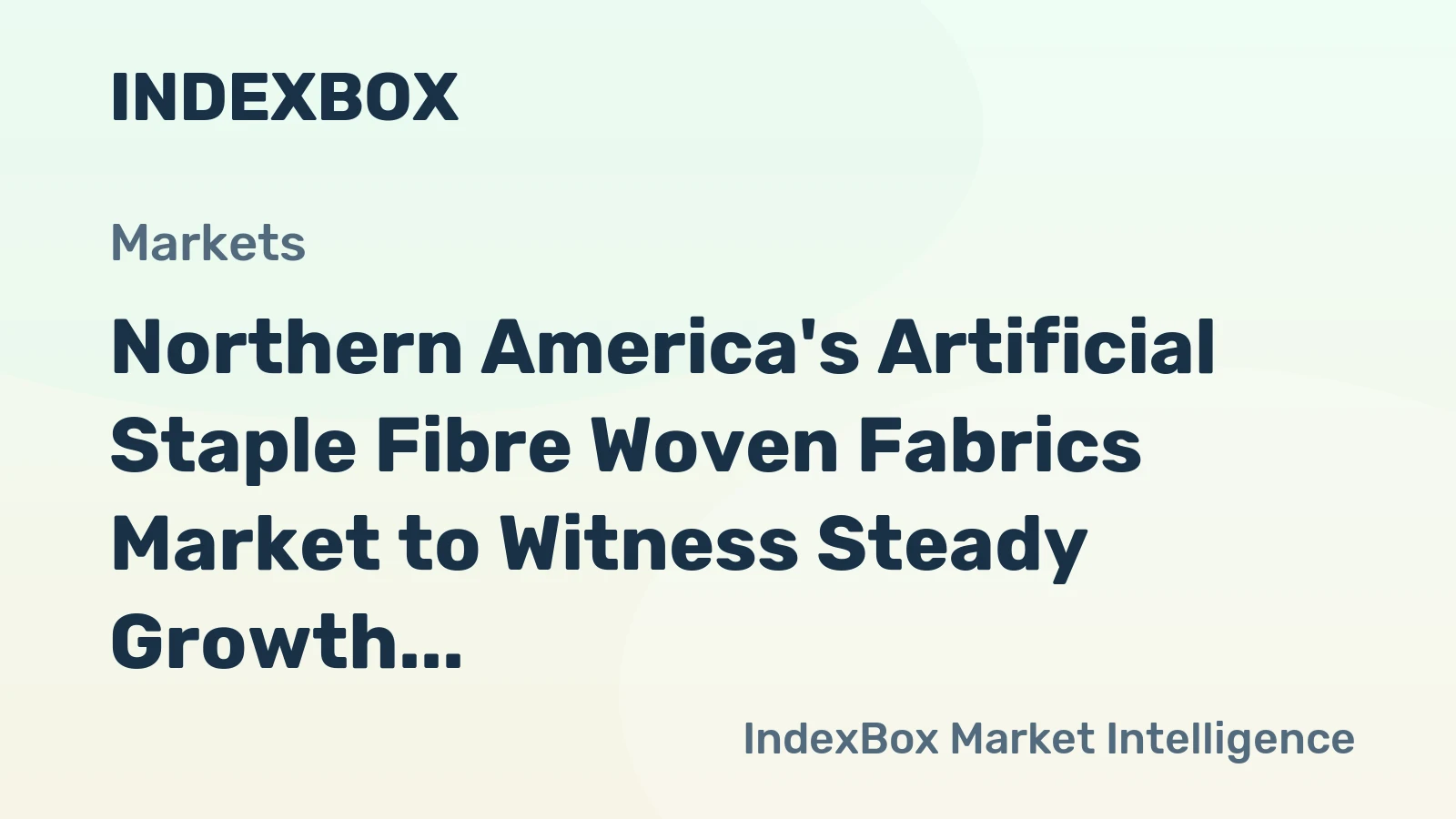 Northern America's Artificial Staple Fibre Woven Fabrics Market to Witness Steady Growth with a CAGR of +1.3% from 2024 to 2035