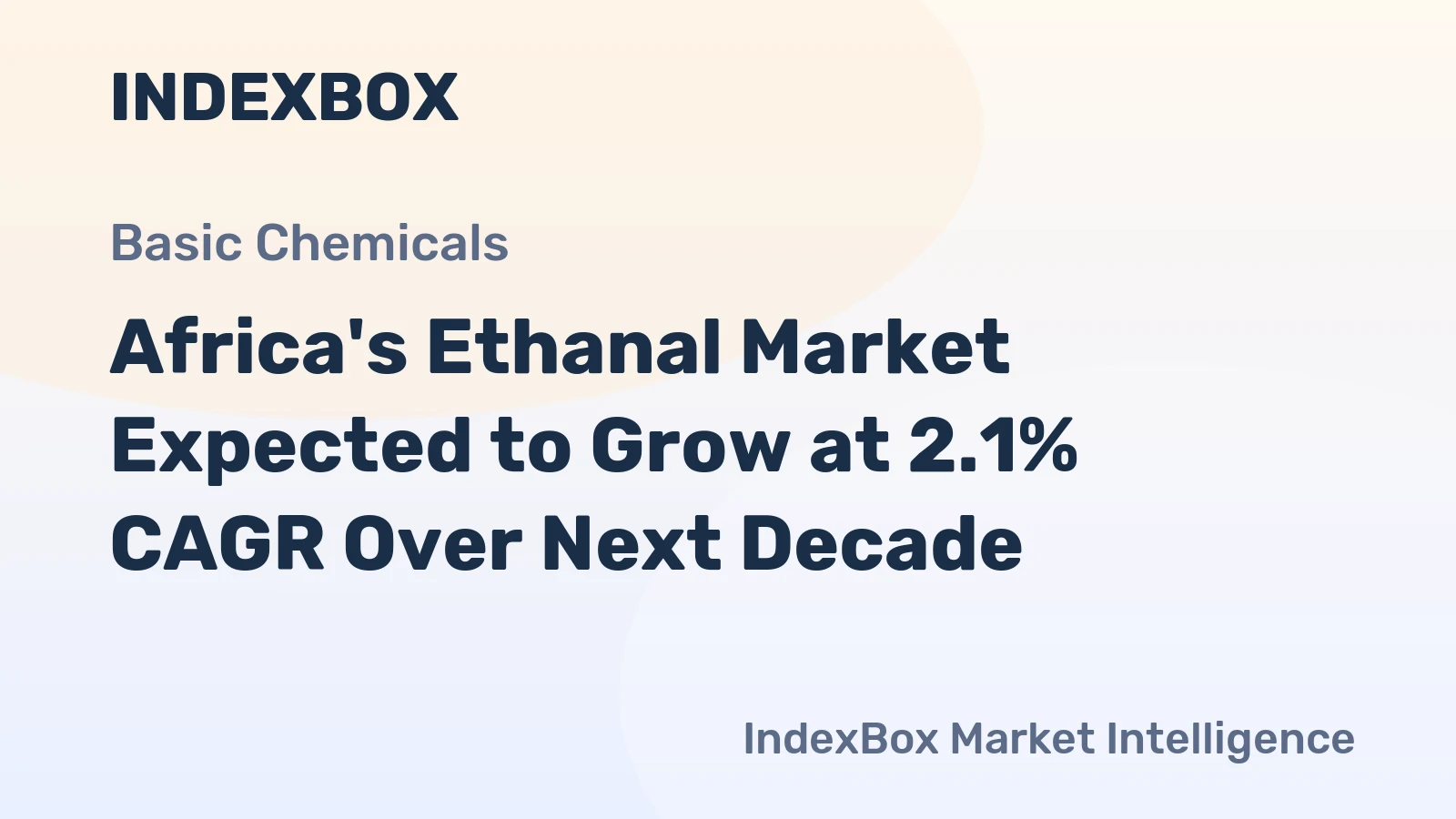 Africa's Ethanal Market Expected to Grow at 2.1% CAGR Over Next Decade
