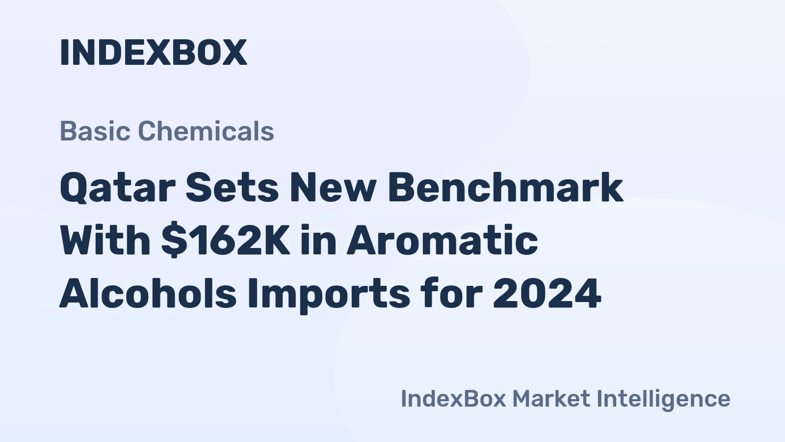 Qatar Sets New Benchmark With $162K in Aromatic Alcohols Imports for 2024