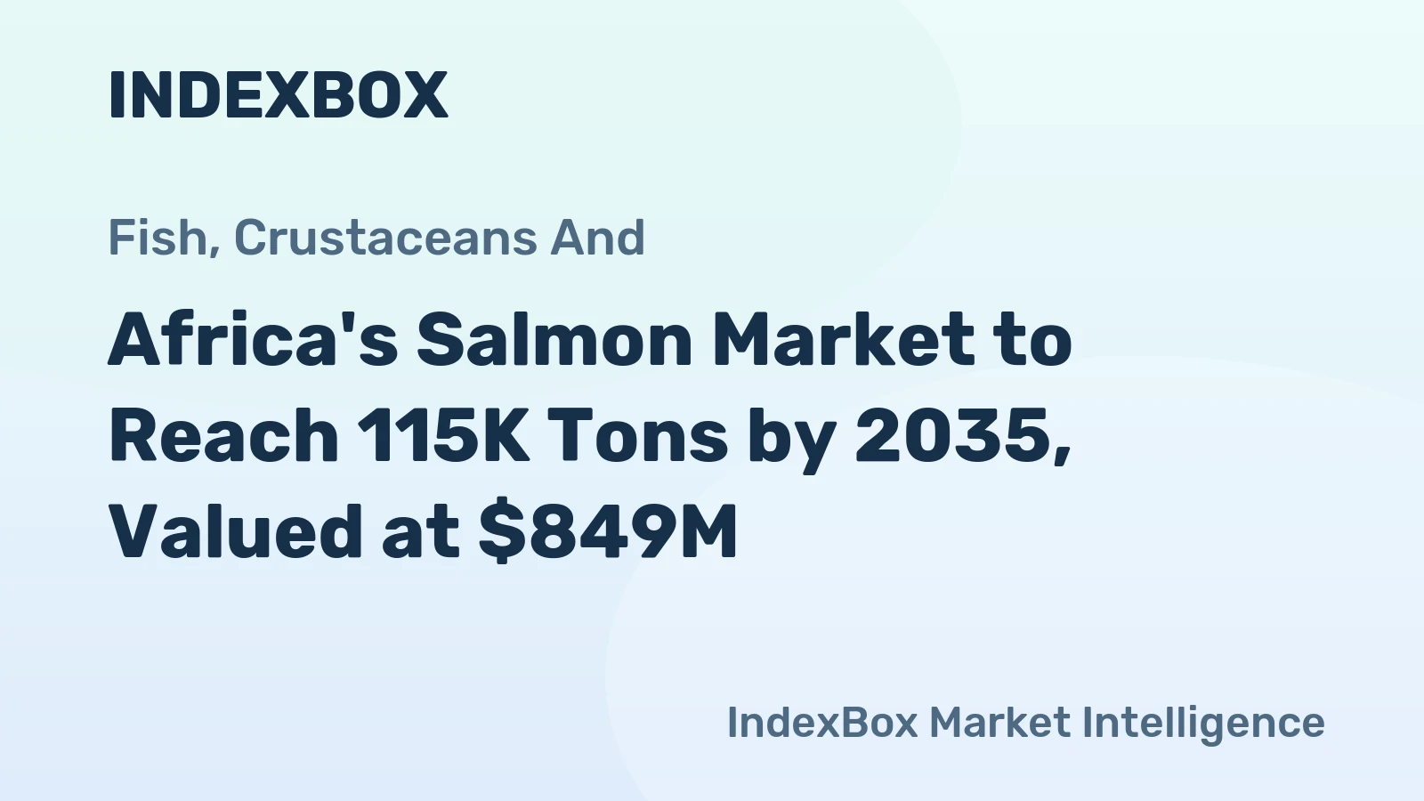 Africa's Salmon Market to Reach 115K Tons by 2035, Valued at $849M