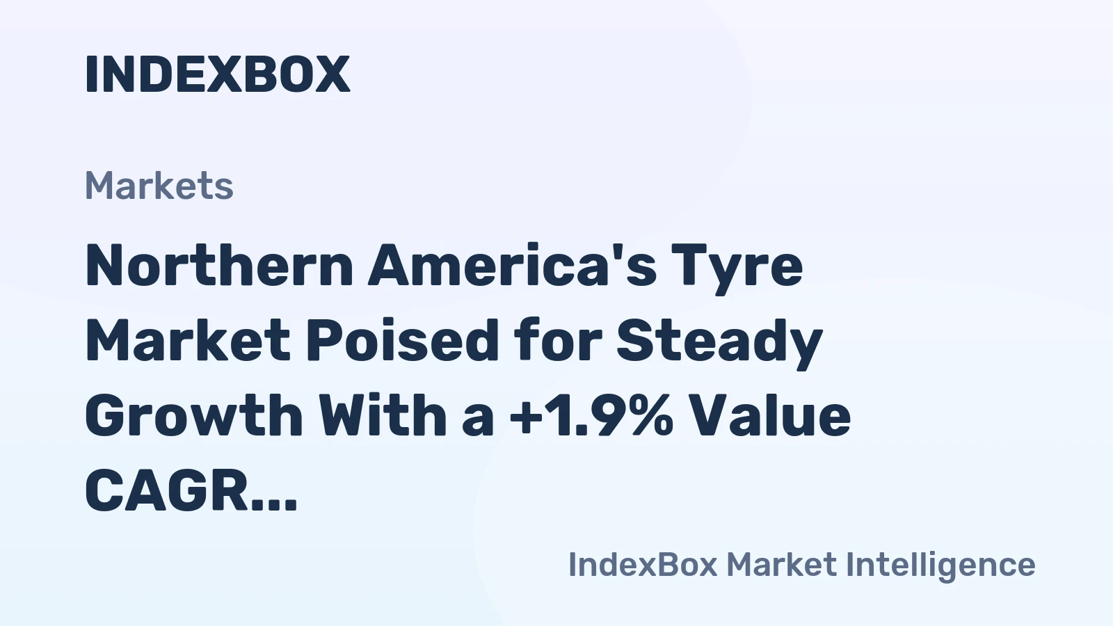 Northern America's Tyre Market Poised for Steady Growth With a +1.9% Value CAGR Through 2035