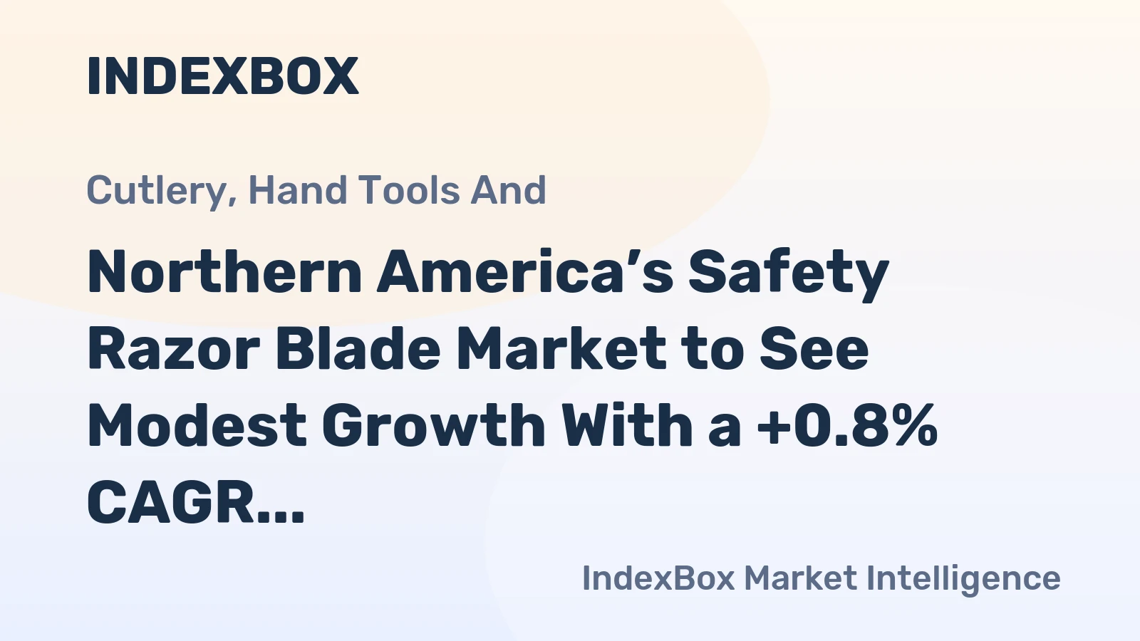 Northern America’s Safety Razor Blade Market to See Modest Growth With a +0.8% CAGR in Value