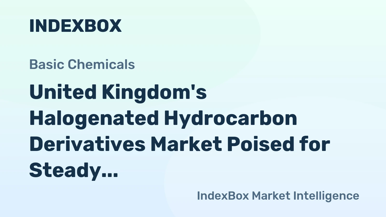 United Kingdom's Halogenated Hydrocarbon Derivatives Market Poised for Steady 4.2% CAGR Growth