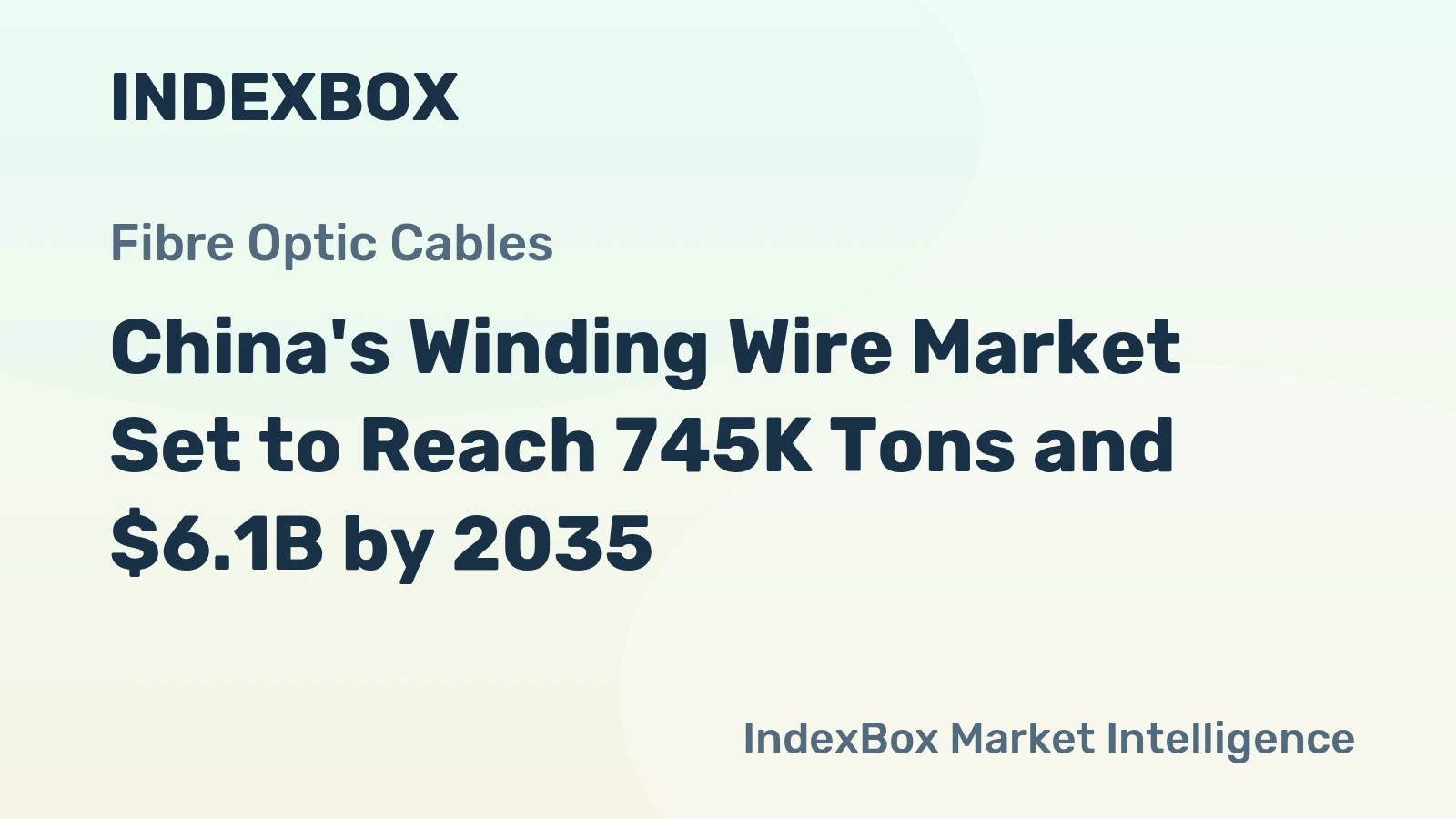 China's Winding Wire Market Set to Reach 745K Tons and $6.1B by 2035