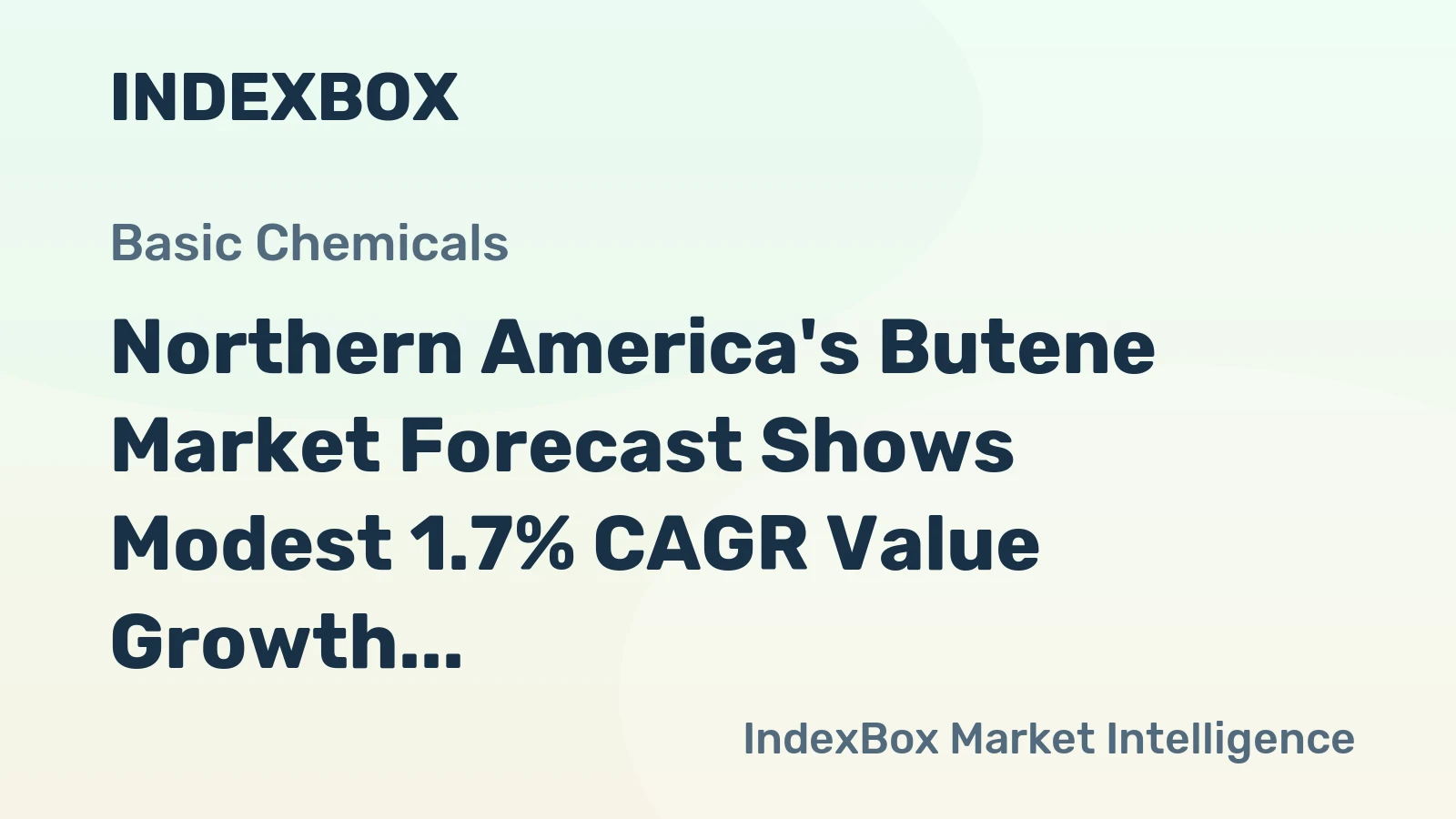 Northern America's Butene Market Forecast Shows Modest 1.7% CAGR Value Growth Through 2035