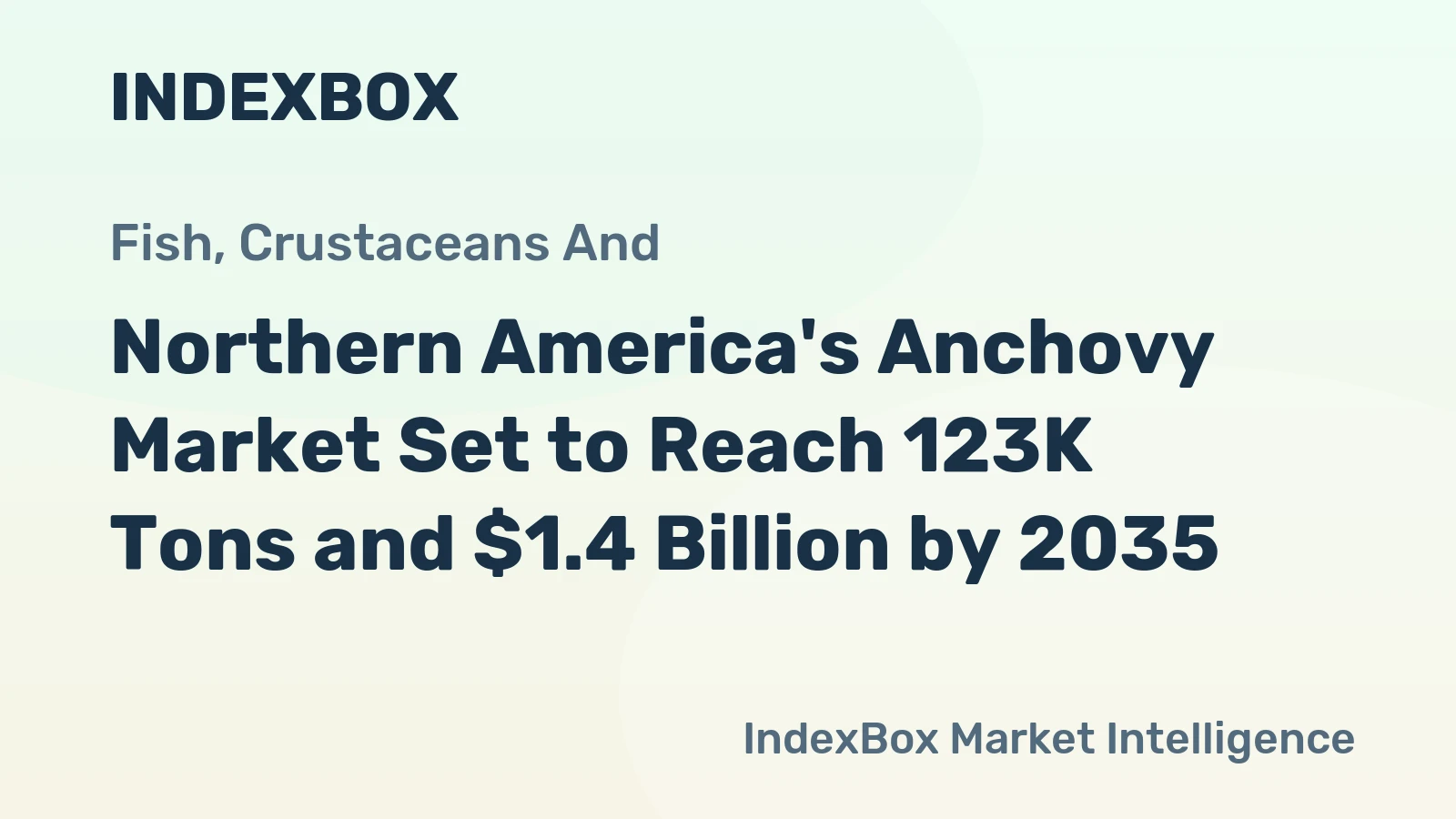 Northern America's Anchovy Market Set to Reach 123K Tons and $1.4 Billion by 2035