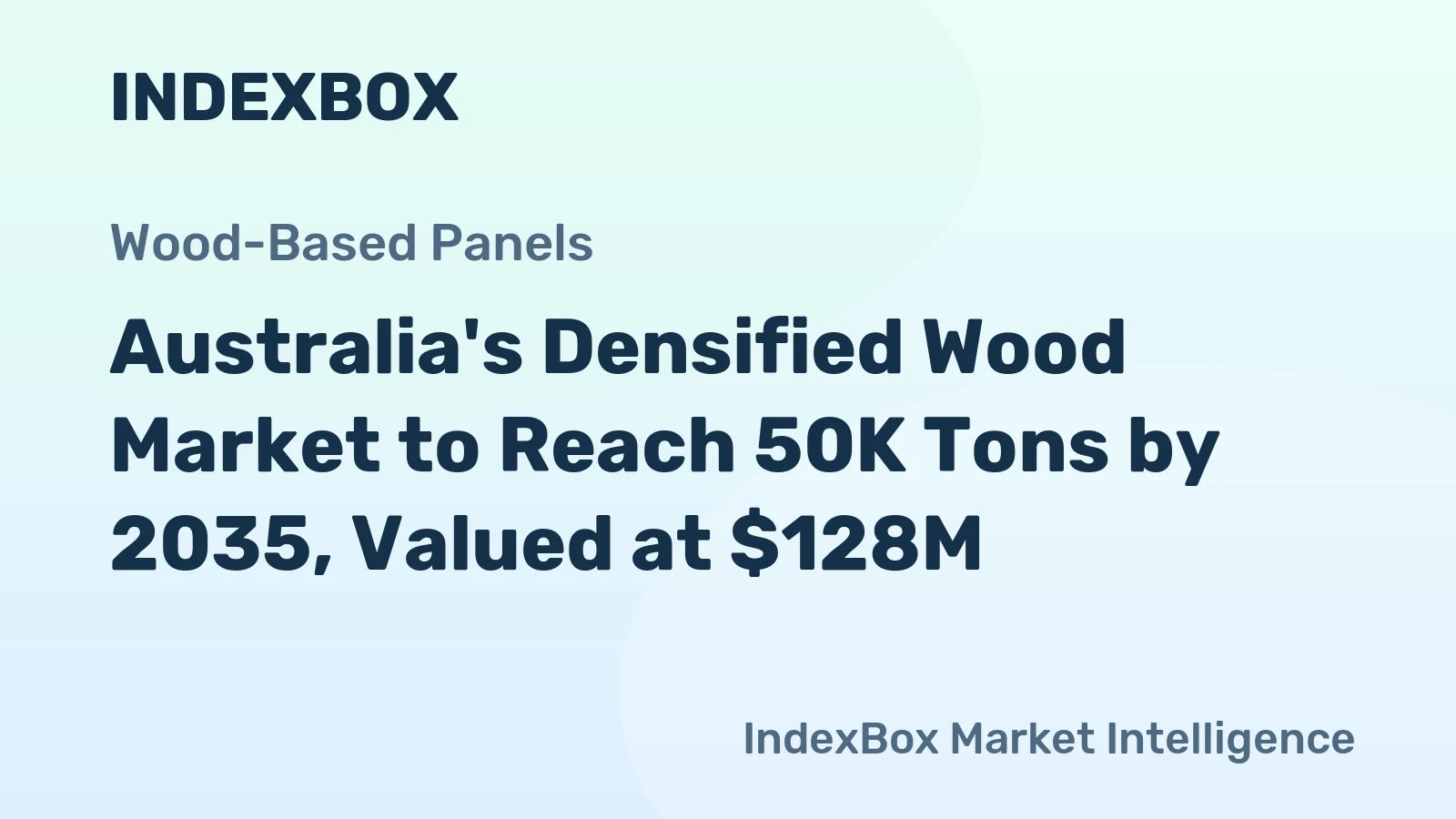Australia's Densified Wood Market to Reach 50K Tons by 2035, Valued at $128M