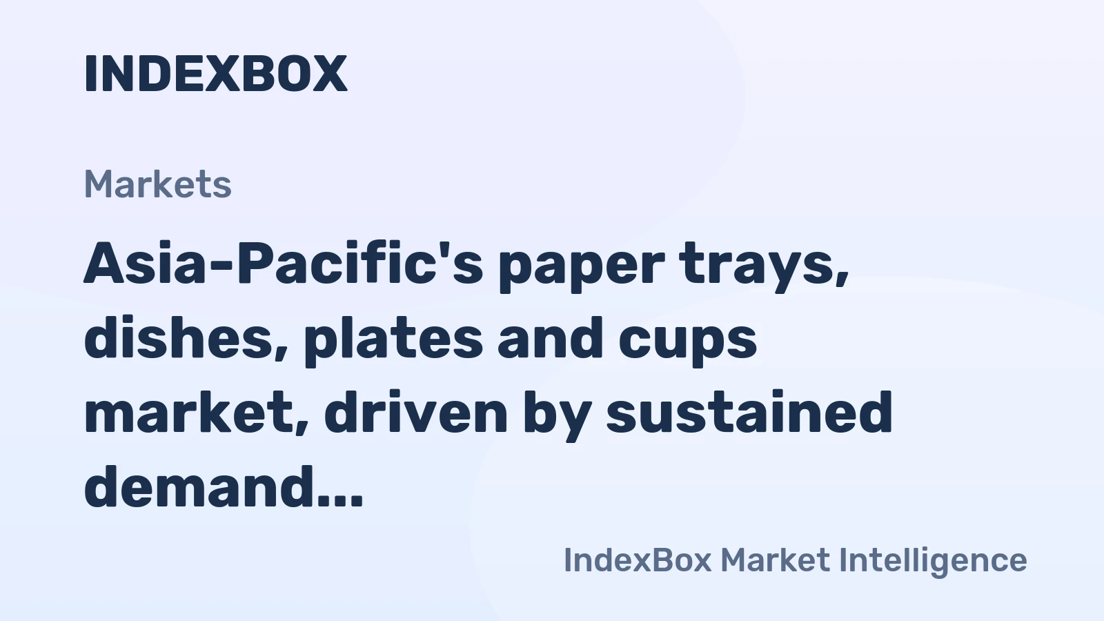 Asia-Pacific's paper trays, dishes, plates and cups market, driven by sustained demand, is projected to grow to 3.3M tons in volume and $11B in value by 2035.