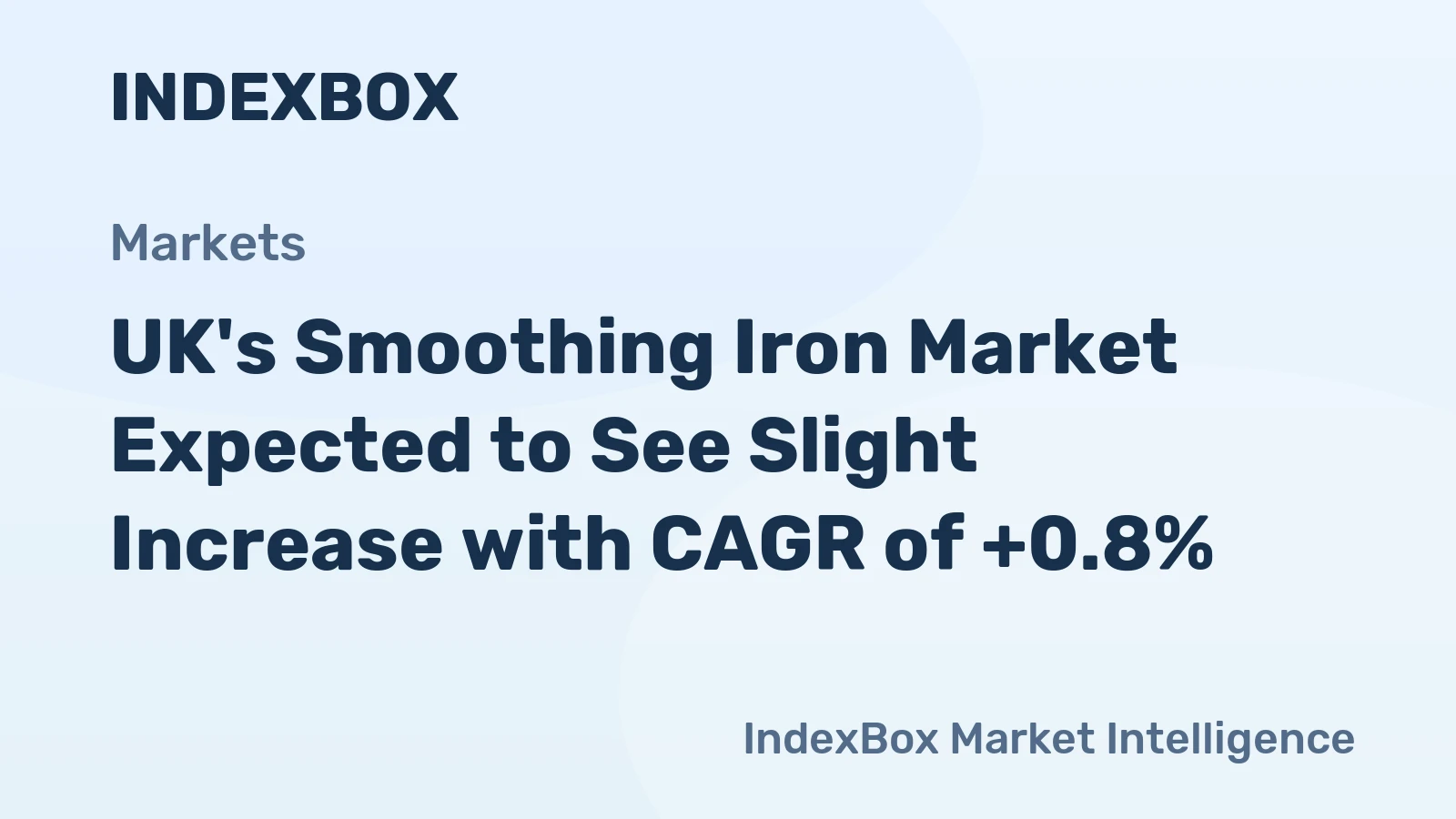 UK's Smoothing Iron Market Expected to See Slight Increase with CAGR of +0.8%