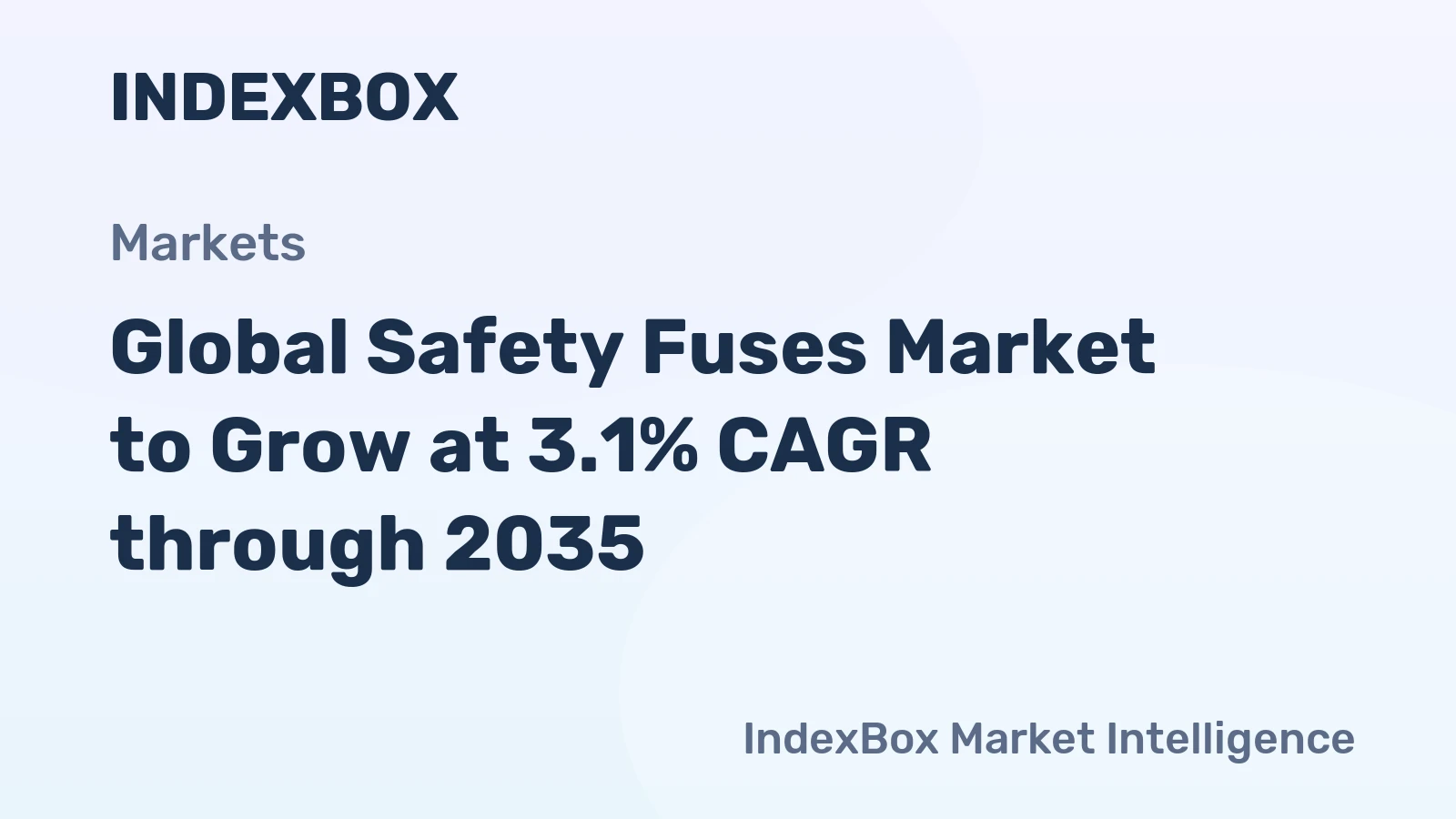 Global Safety Fuses Market to Grow at 3.1% CAGR through 2035