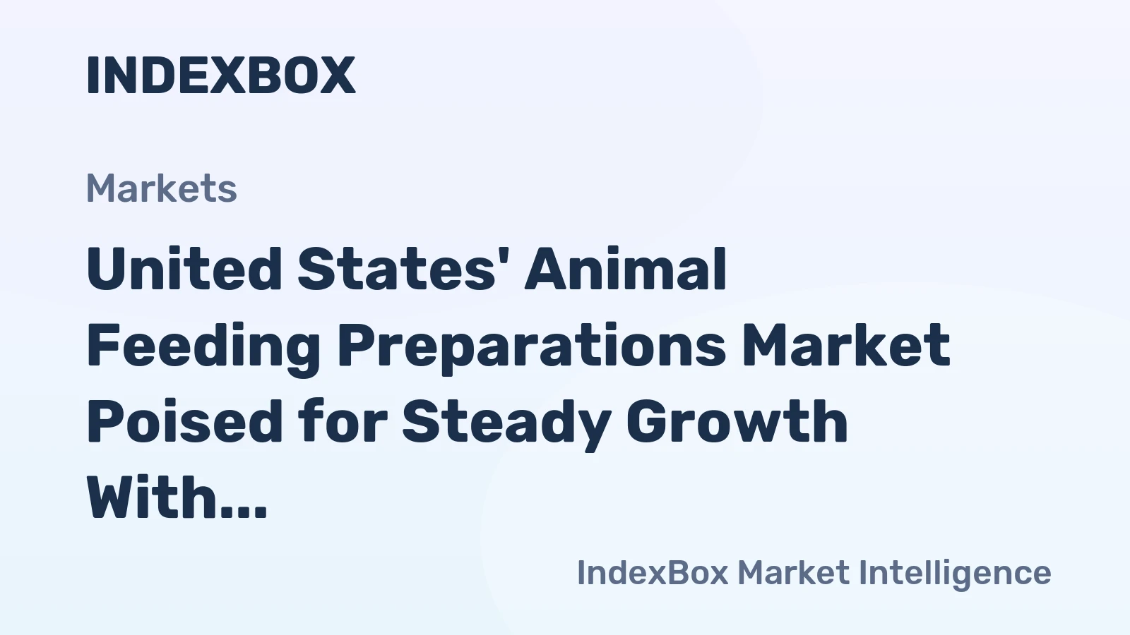 United States' Animal Feeding Preparations Market Poised for Steady Growth With 1.4% CAGR Through 2035