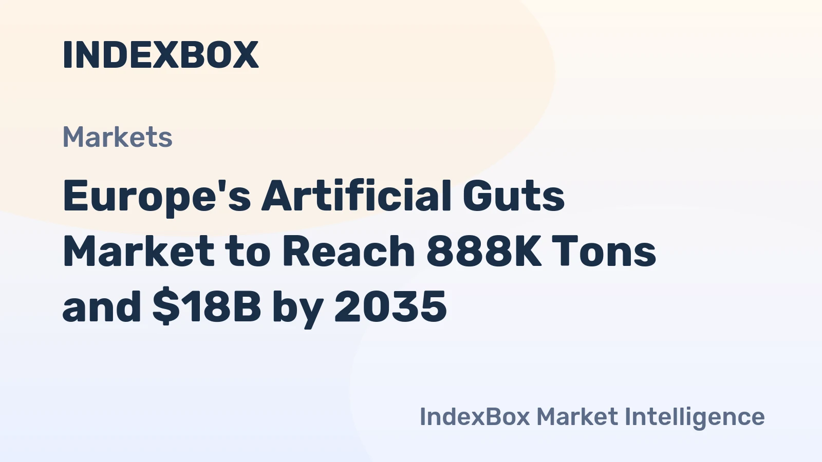 Europe's Artificial Guts Market to Reach 888K Tons and $18B by 2035