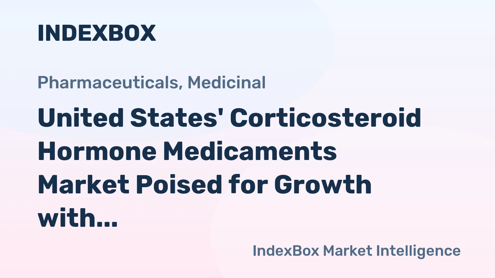 United States' Corticosteroid Hormone Medicaments Market Poised for Growth with 5.3% CAGR in Value
