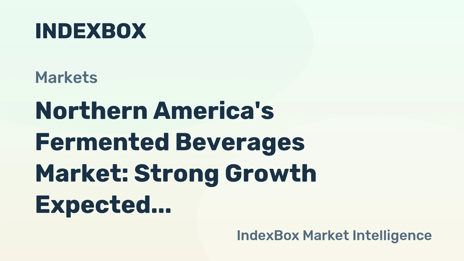 Northern America's Fermented Beverages Market: Strong Growth Expected in Volume and Value by 2035