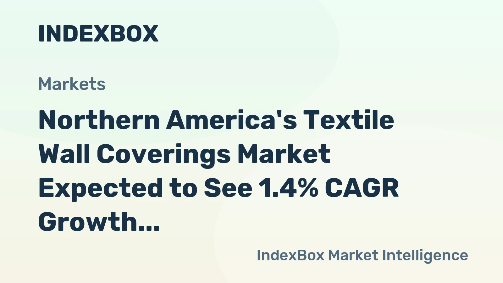 Northern America's Textile Wall Coverings Market Expected to See 1.4% CAGR Growth Through 2035, Reaching $60M in Value