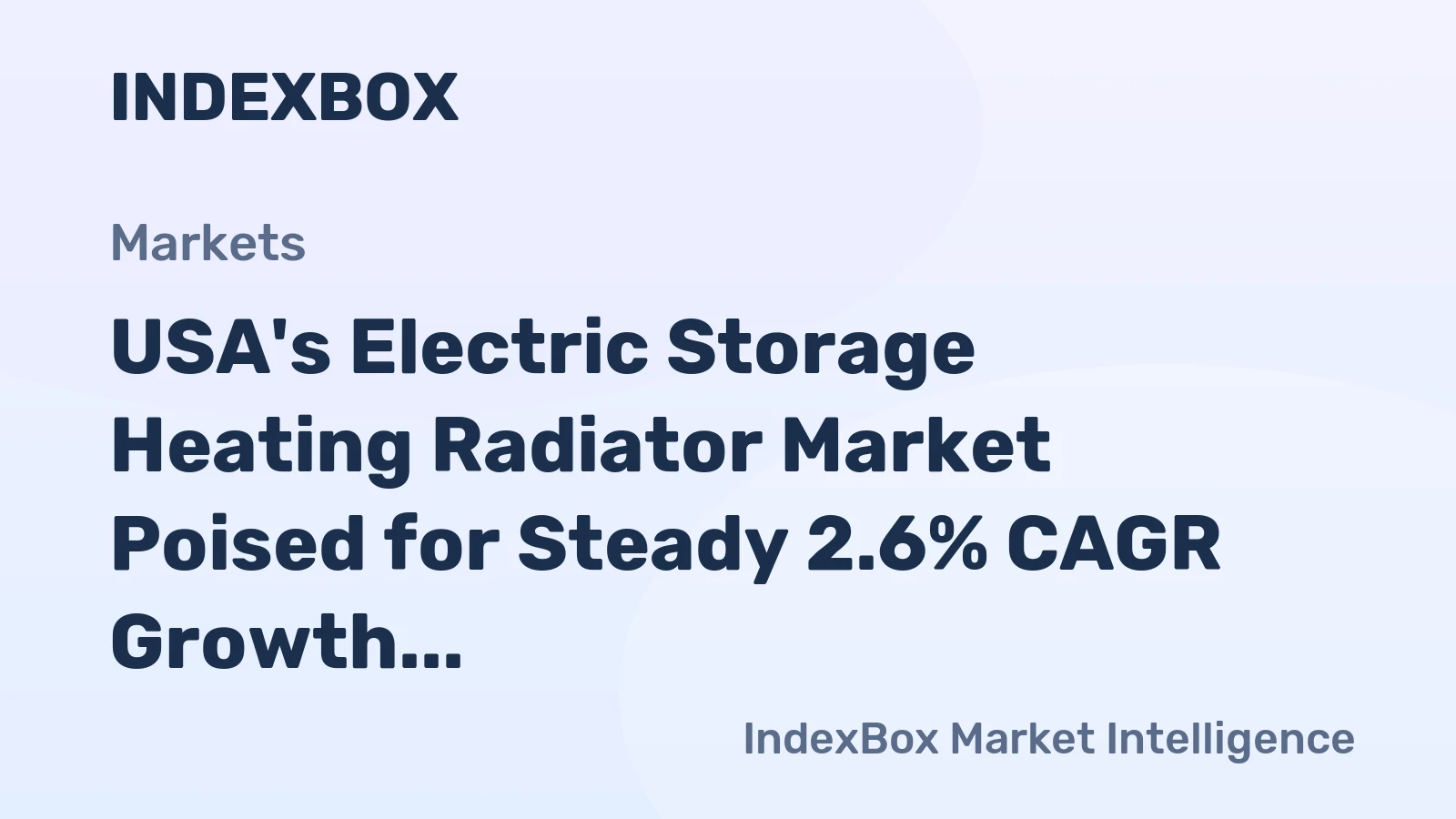 USA's Electric Storage Heating Radiator Market Poised for Steady 2.6% CAGR Growth Through 2035