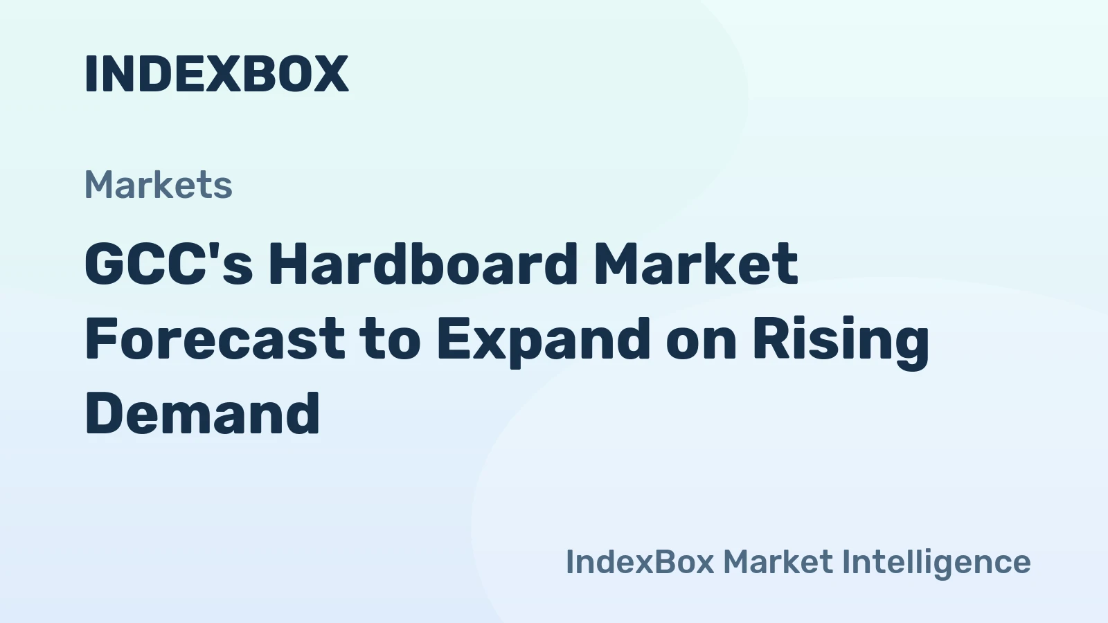 GCC's Hardboard Market Forecast to Expand on Rising Demand