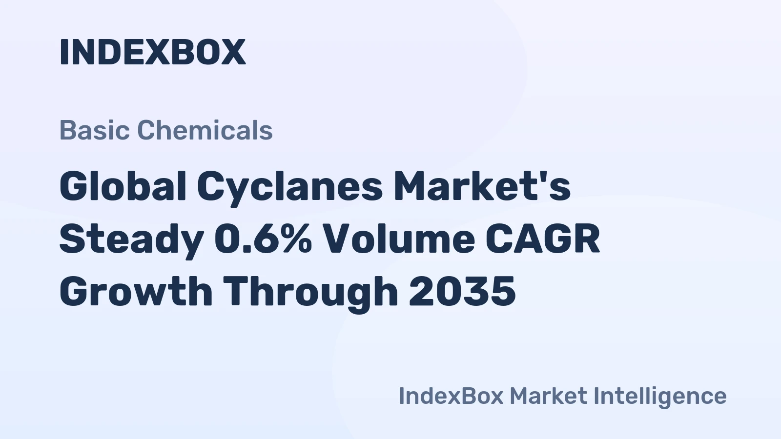 Global Cyclanes Market's Steady 0.6% Volume CAGR Growth Through 2035