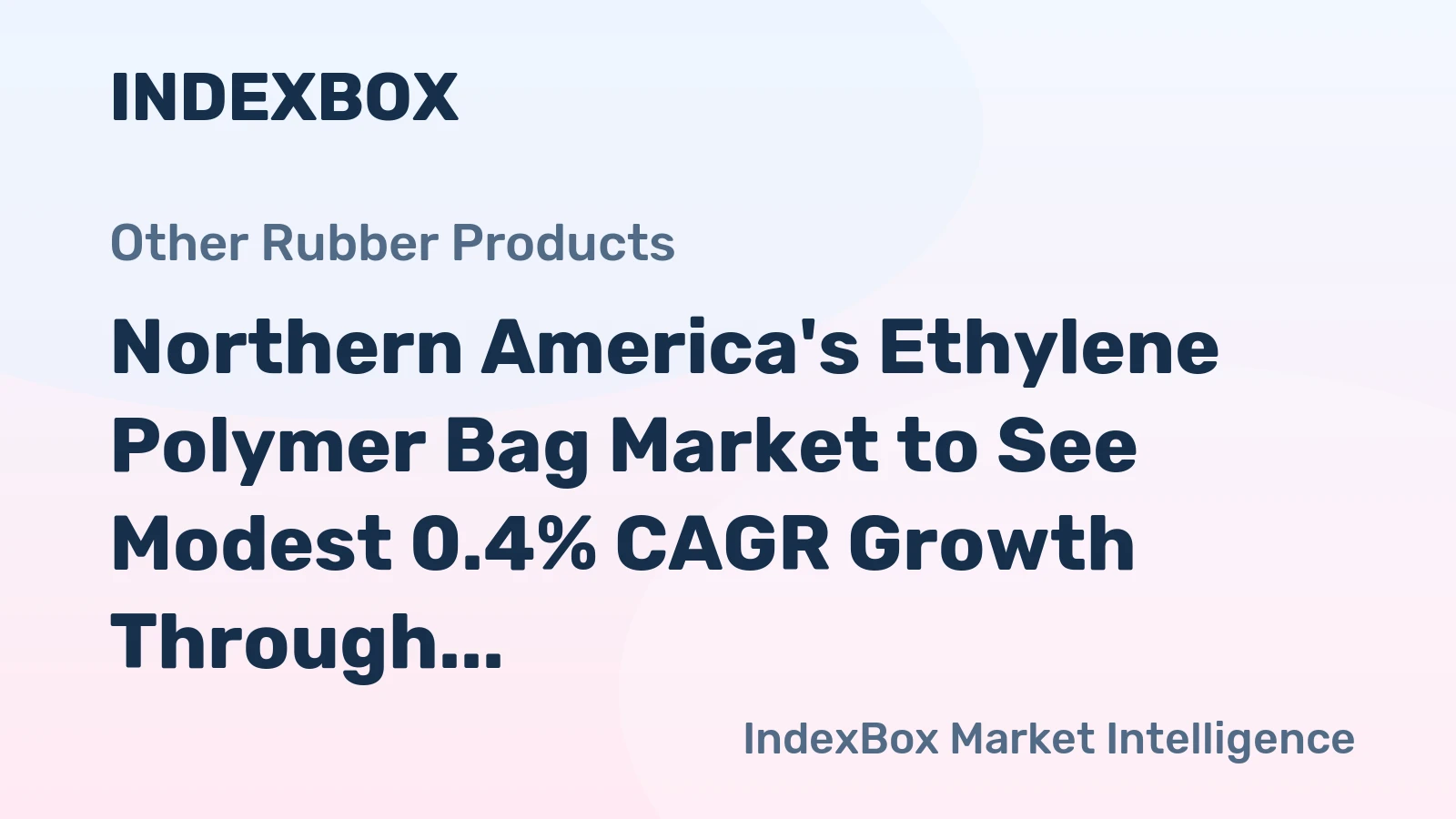 Northern America's Ethylene Polymer Bag Market to See Modest 0.4% CAGR Growth Through 2035