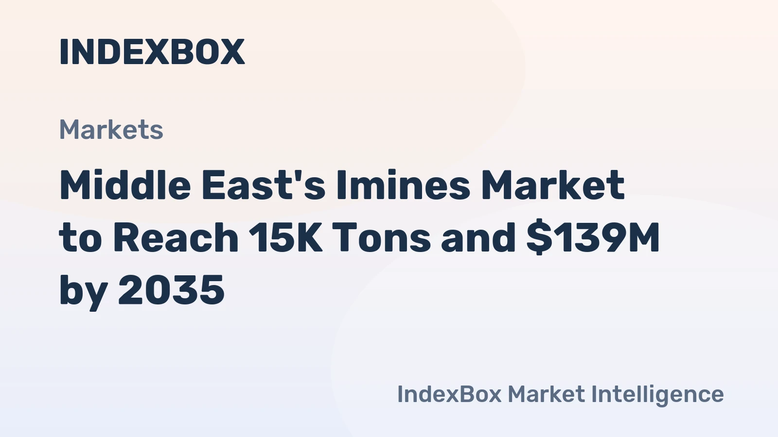 Middle East's Imines Market to Reach 15K Tons and $139M by 2035