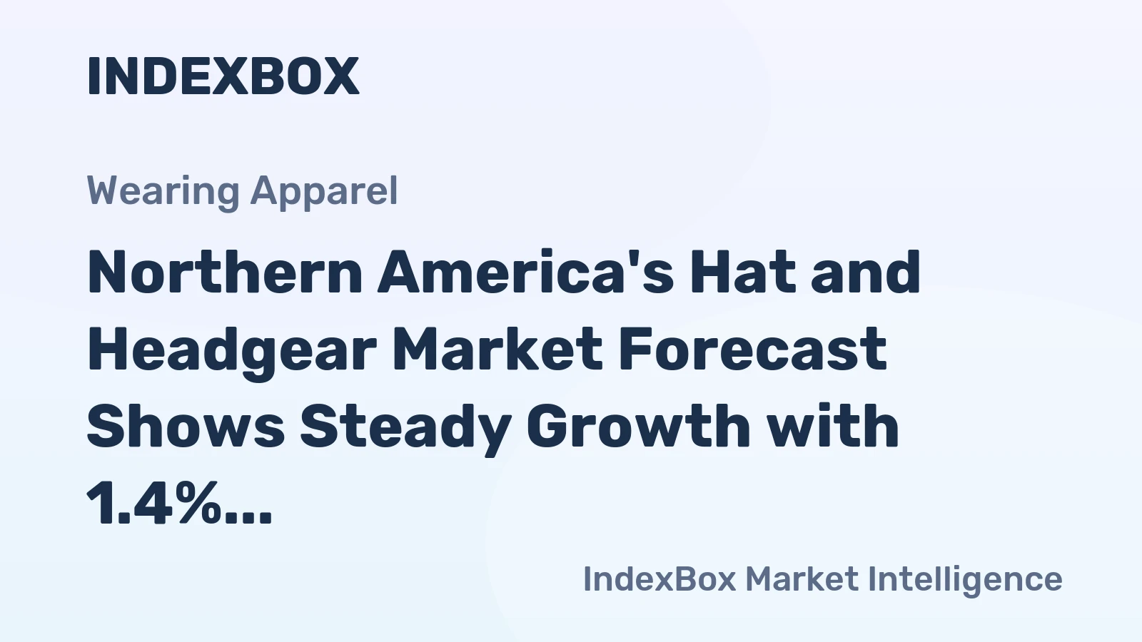 Northern America's Hat and Headgear Market Forecast Shows Steady Growth with 1.4% CAGR Through 2035