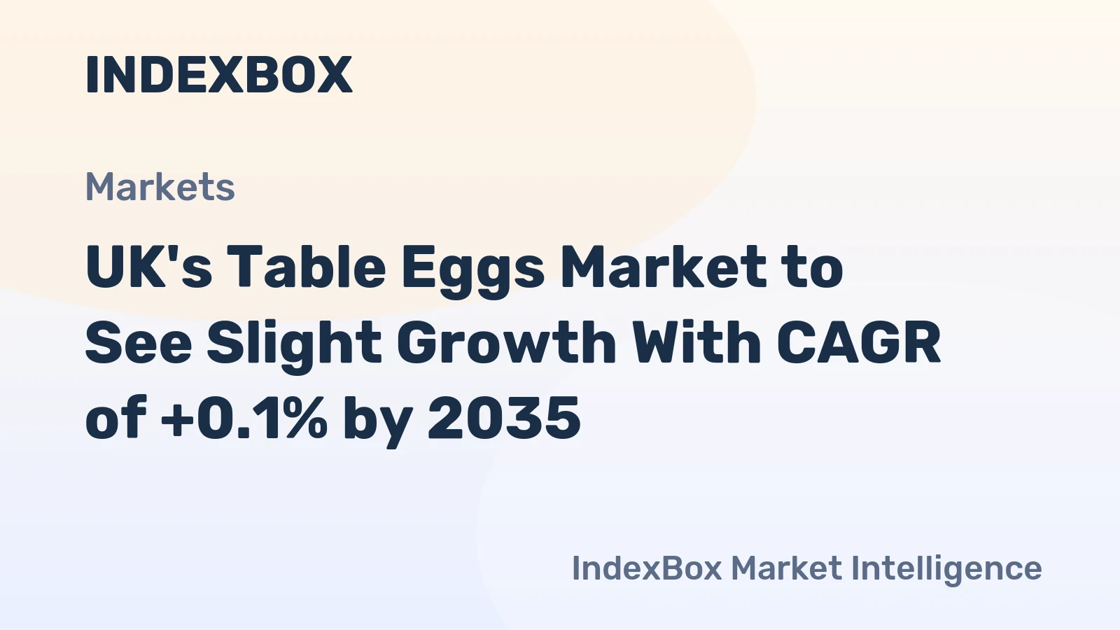 UK's Table Eggs Market to See Slight Growth With CAGR of +0.1% by 2035