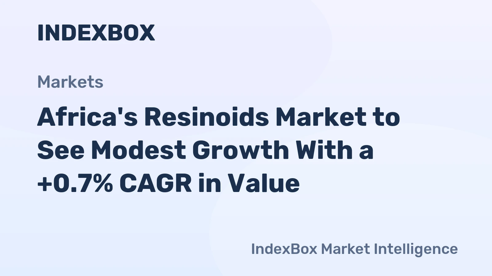Africa's Resinoids Market to See Modest Growth With a +0.7% CAGR in Value