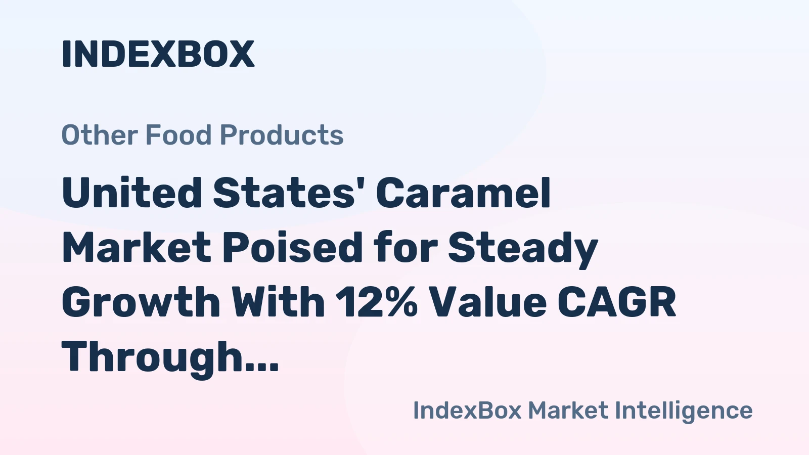 United States' Caramel Market Poised for Steady Growth With 12% Value CAGR Through 2035