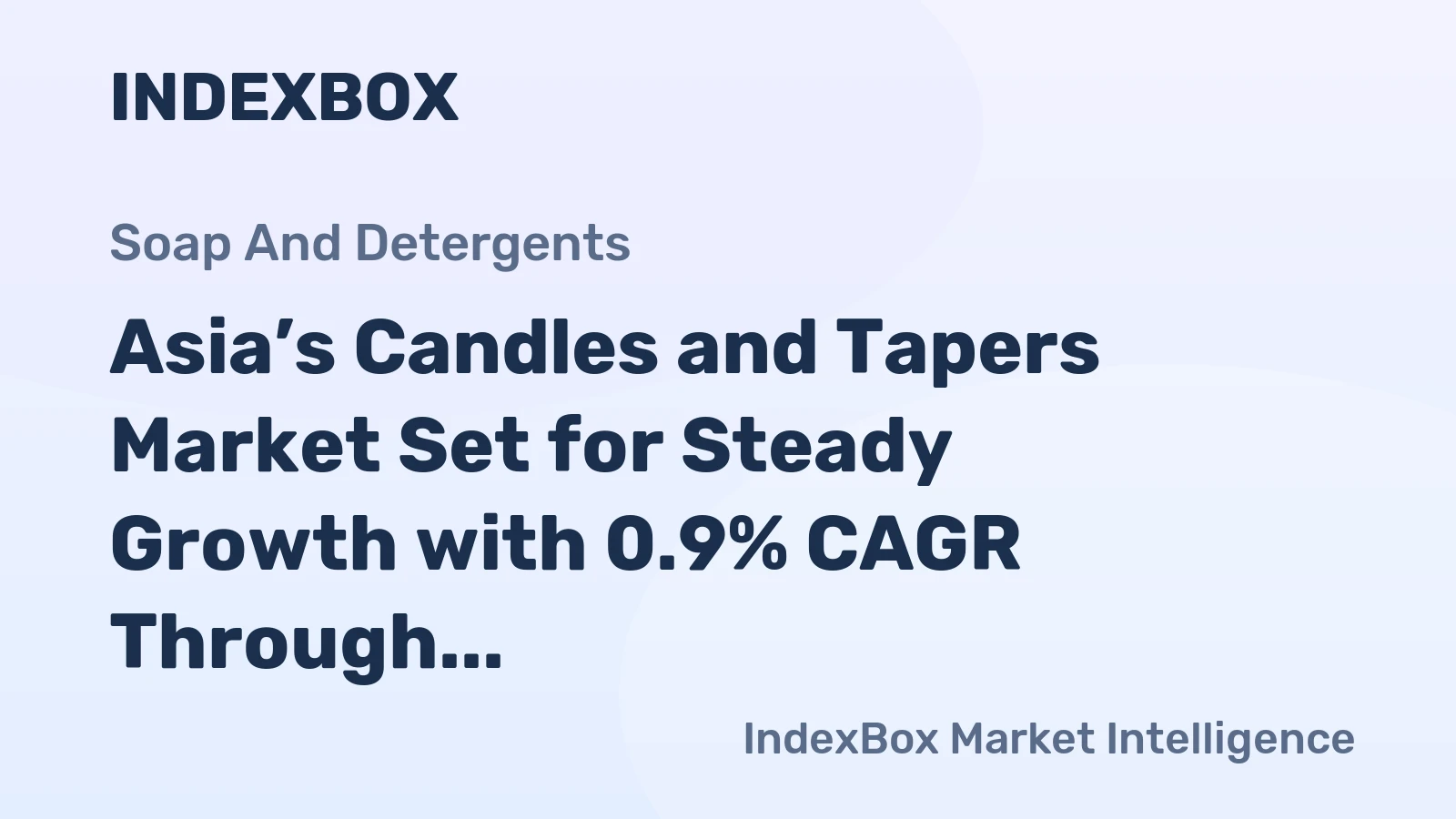 Asia’s Candles and Tapers Market Set for Steady Growth with 0.9% CAGR Through 2035