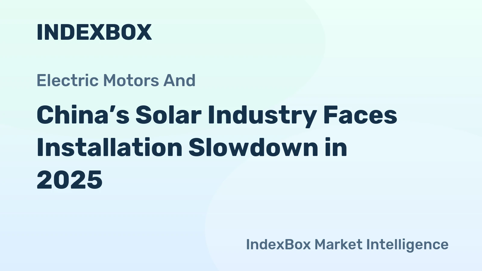 China’s Solar Industry Faces Installation Slowdown in 2025
