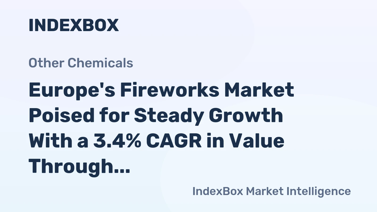 Europe's Fireworks Market Poised for Steady Growth With a 3.4% CAGR in Value Through 2035