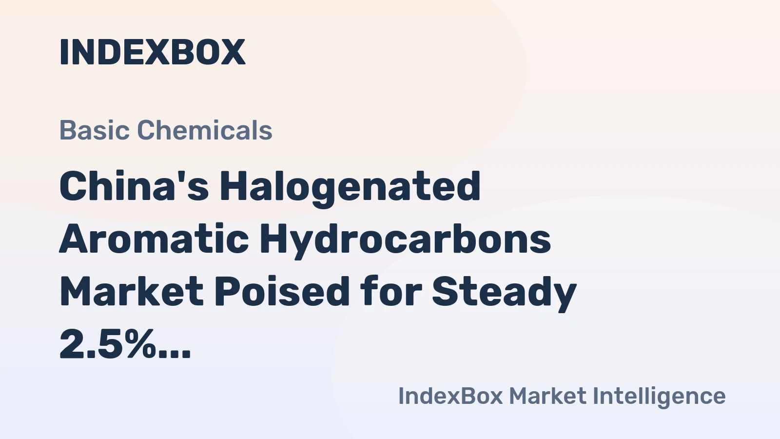 China's Halogenated Aromatic Hydrocarbons Market Poised for Steady 2.5% CAGR Growth Through 2035