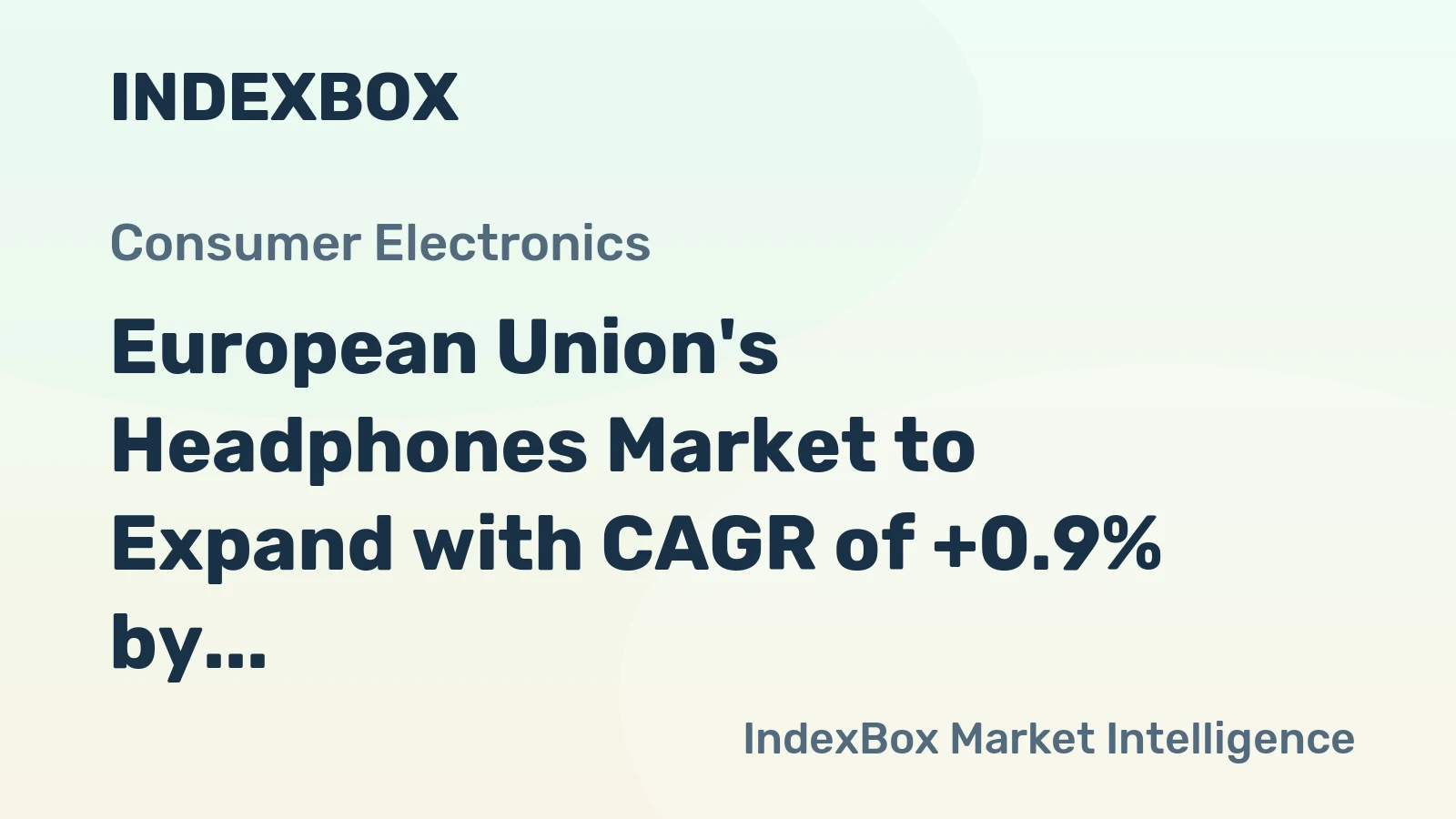 European Union's Headphones Market to Expand with CAGR of +0.9% by 2035